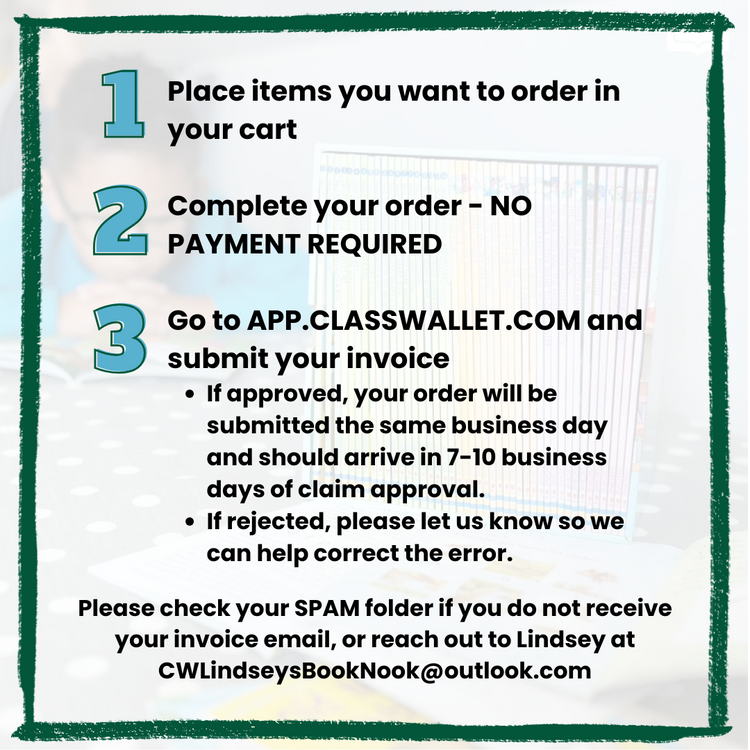 ClassWallet - Lindsey's Book Nook with PaperPie – ClassWallet - Lindsey's Book Nook with PaperPie